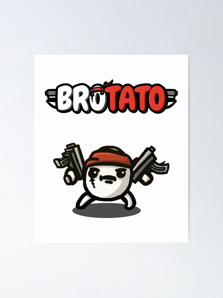 "Brotato Video Game logo" Poster for Sale by VectorzDude | Redbubble