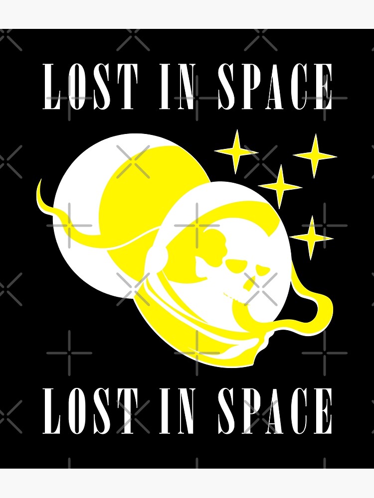 Lámina fotográfica «Perdido en el espacio | Calavera de astronauta de ...