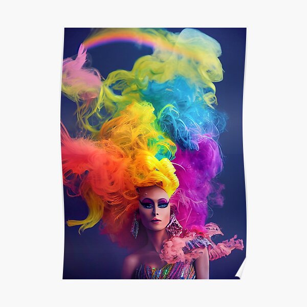 "Drag Queen Looking Fabulous" Poster for Sale by MarkColeImaging ...