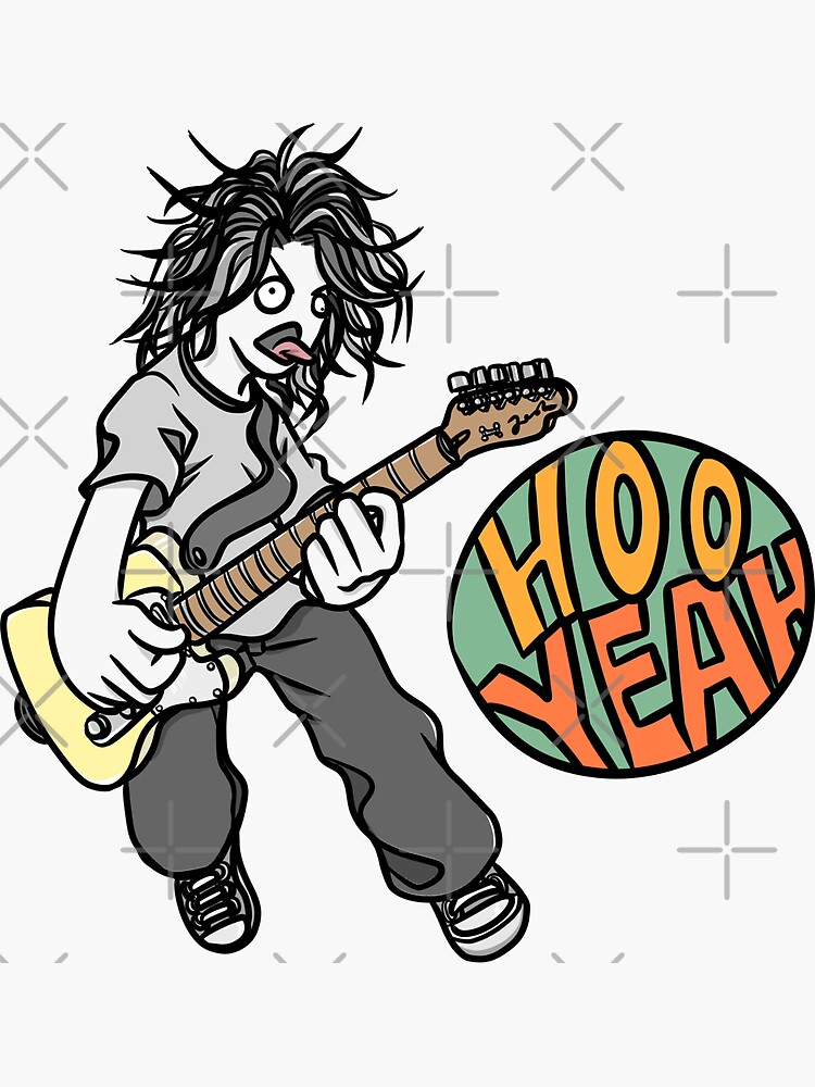 "guitar x Hoo yeah x telecaster x toy" Sticker for Sale by Jiparaegi ...