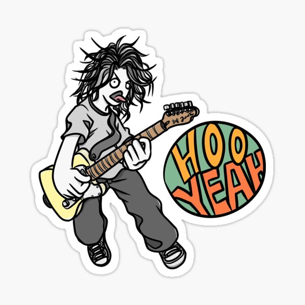 "guitar x Hoo yeah x telecaster x toy" Sticker for Sale by Jiparaegi ...
