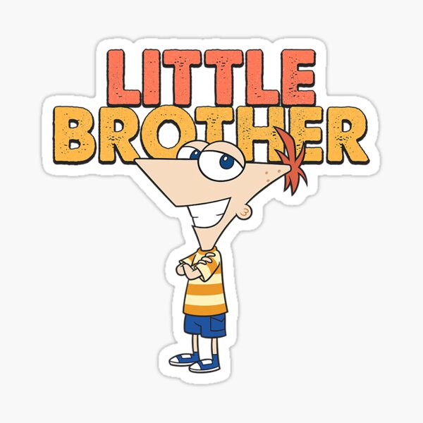 "Phineas And Ferb The Orange Brother" Sticker for Sale by hossain69k ...