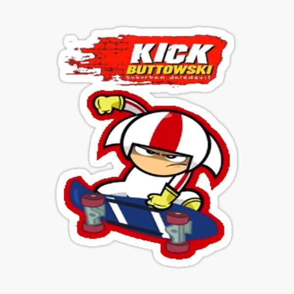 "Kick Buttowski - Name of A Daredevil" Sticker for Sale by ewalt5rah4 ...