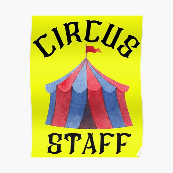 " Circus staff halloween costume for kids" Poster for Sale by erozzz ...