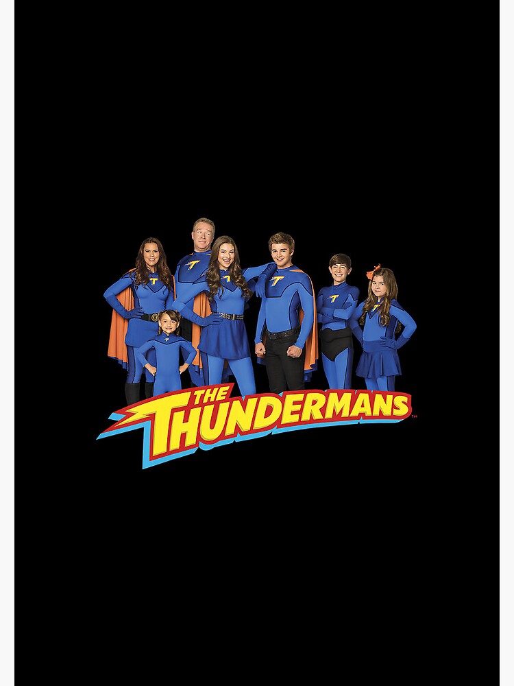"Kids The Thundermans Family Group Shot Logo" Spiral Notebook for Sale ...
