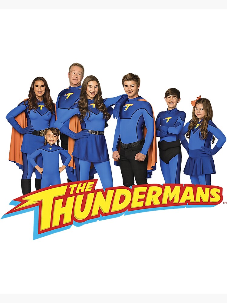 Kids The Thundermans Family Group Shot Logo Posters sold by Mila | SKU ...