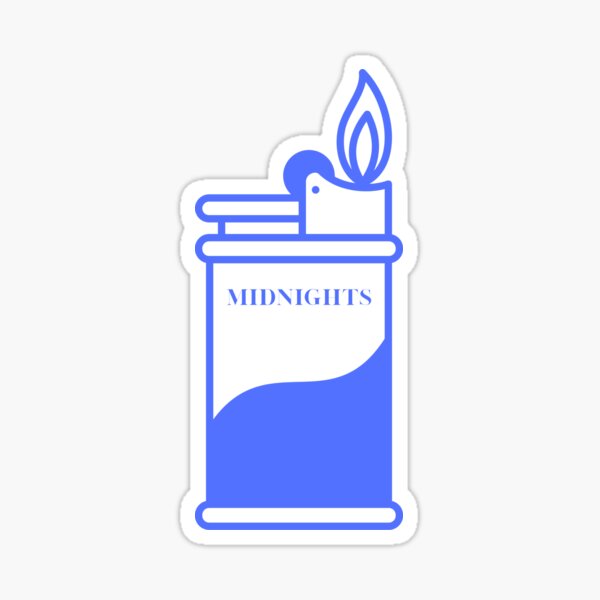 "Taylor Swift Midnights Album Icon" Sticker for Sale by merchmakes ...