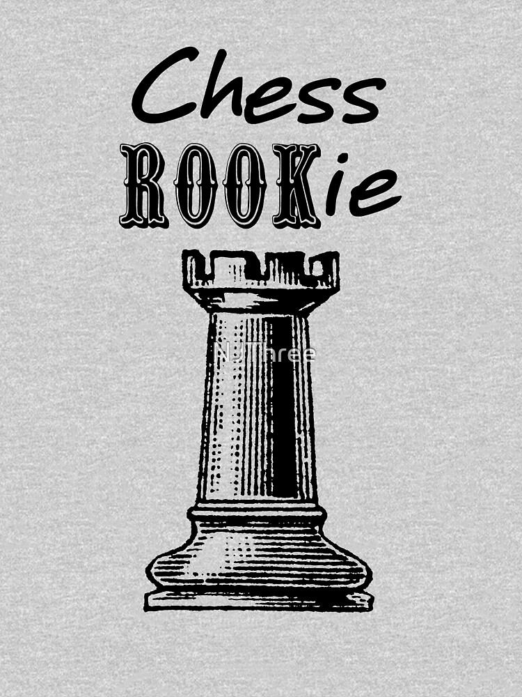 "Chess ROOKie" T-shirt for Sale by NJThree | Redbubble | chess rook t ...