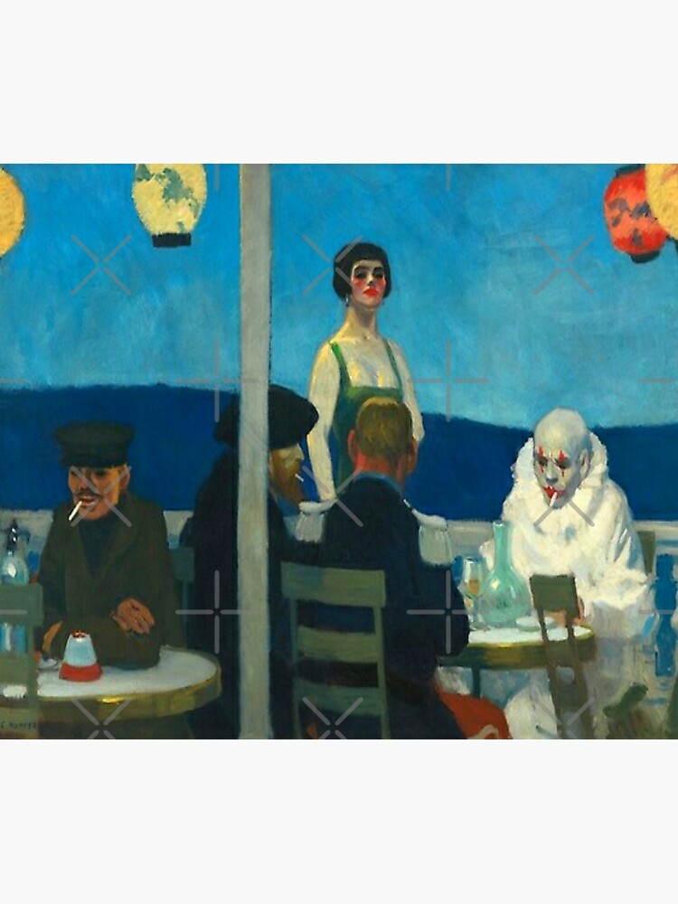 "Edward Hopper - Blue Night , (Soir Bleu), 1914 , artwork by Edward ...