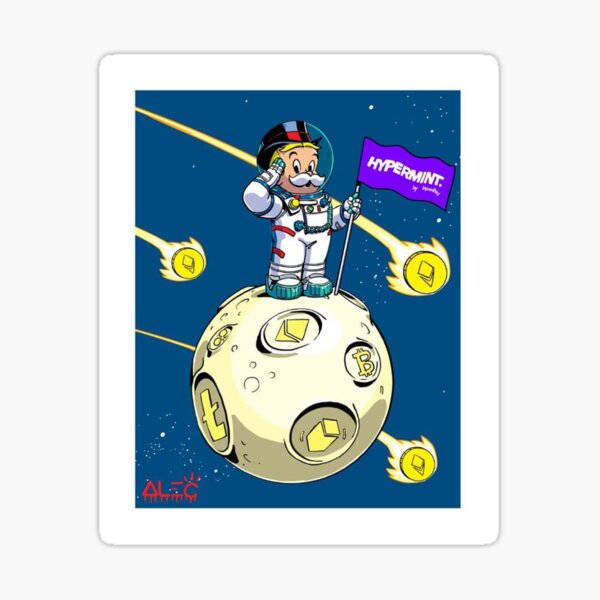"Astro Alec" Sticker for Sale by Heavenrempel | Redbubble