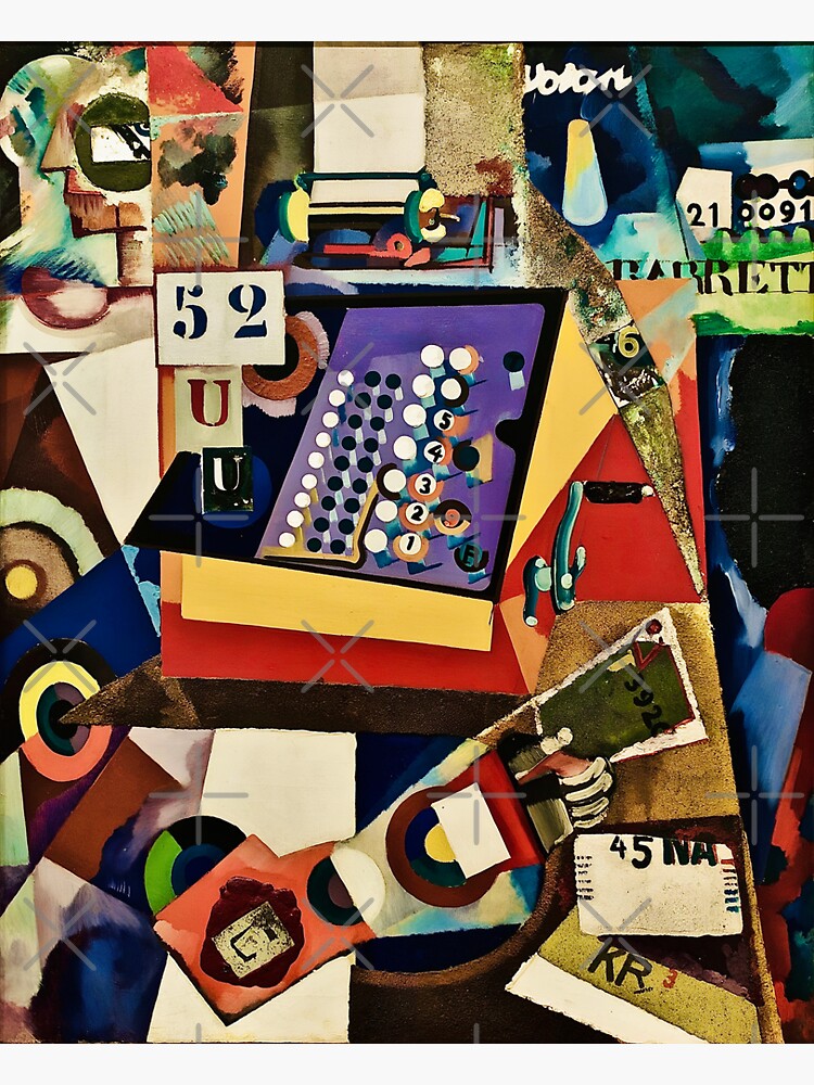 "Cash Register by Amadeo de Souza Cardoso" Sticker for Sale by ...