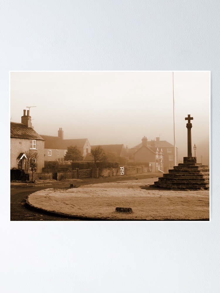 "Linby Village" Poster by gtjeddah | Redbubble