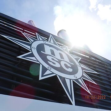 "MSC " Poster for Sale by G G | Redbubble