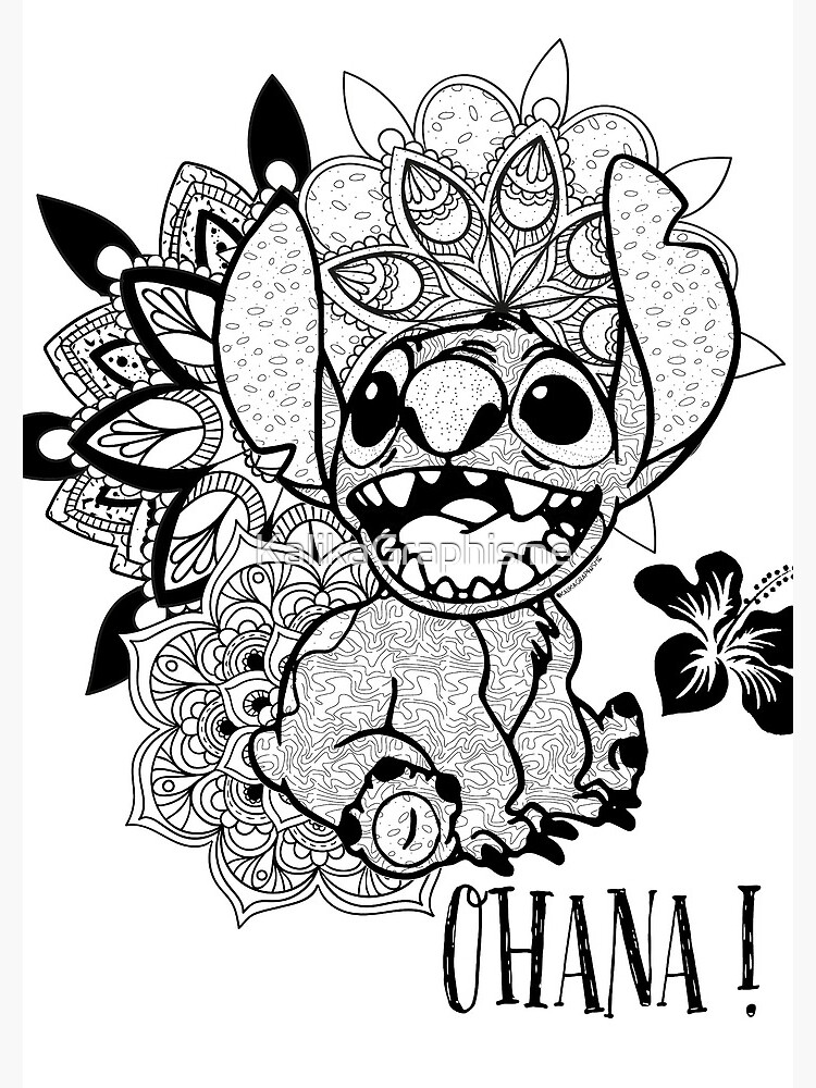 Dessin Au Point Ohana