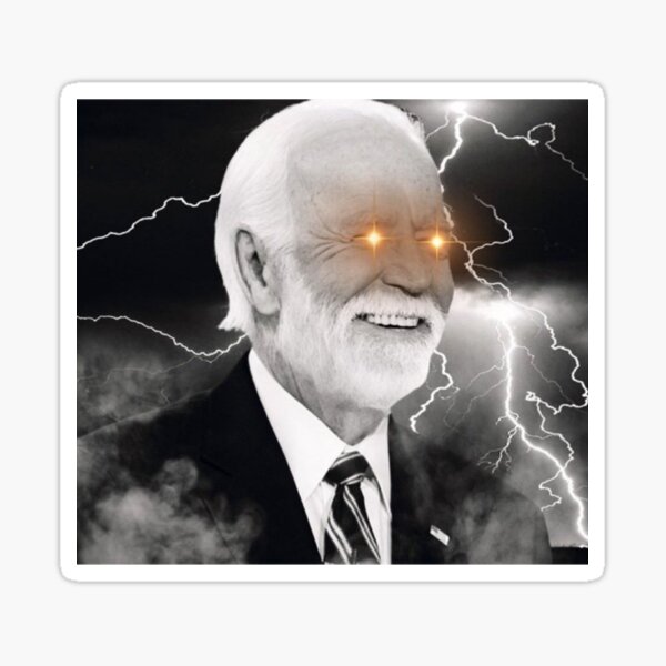 "Dark Brandon " Sticker for Sale by SedShirts | Redbubble