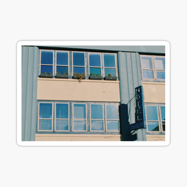 "HOTEL" Sticker for Sale by america-sue | Redbubble