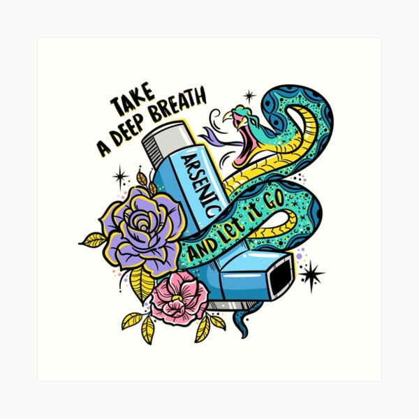 "Poison of Choice: Arsenic Inhaler" Art Print by MissChatZ | Redbubble