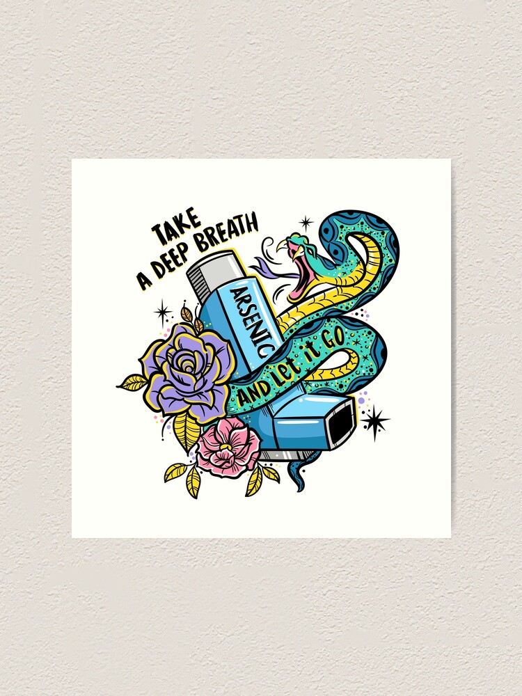 "Poison of Choice: Arsenic Inhaler" Art Print by MissChatZ | Redbubble