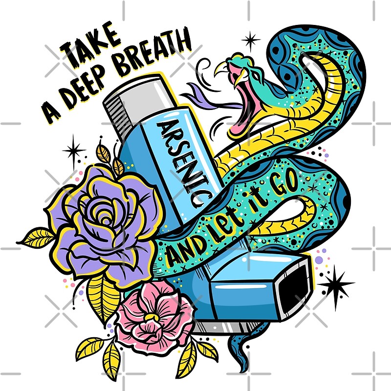 "Poison of Choice: Arsenic Inhaler" by MISS CHATZ | Redbubble