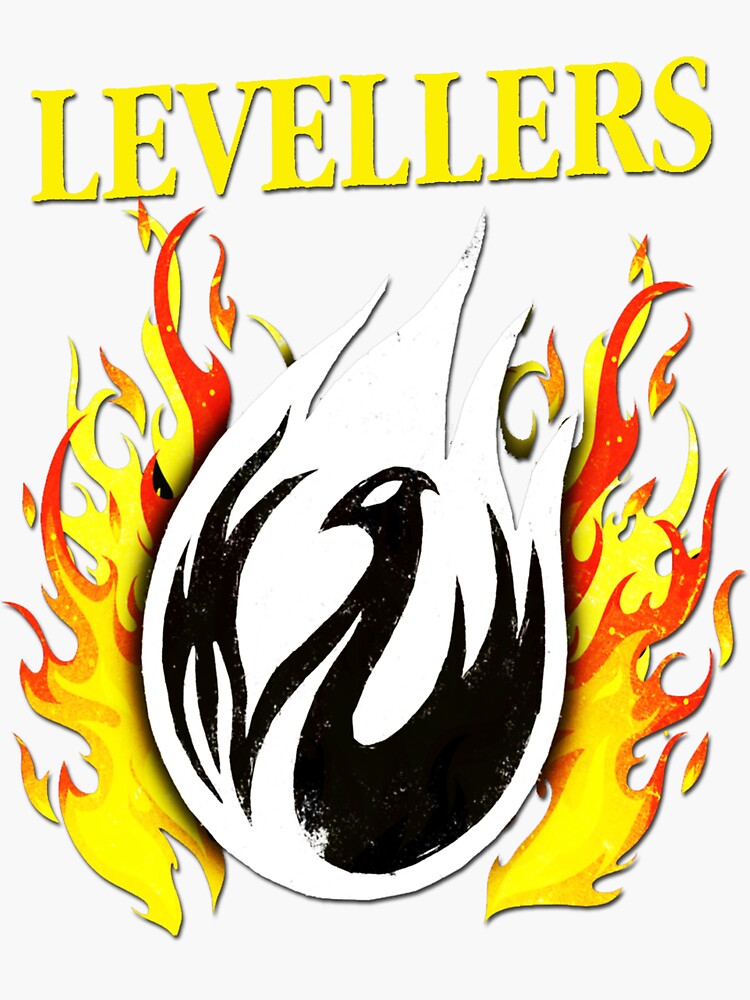 "levelling the land levellers " Sticker for Sale by steve-12 | Redbubble