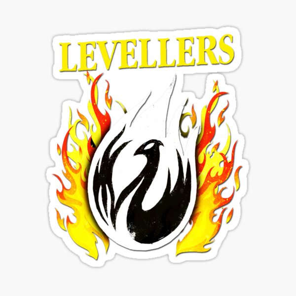 "levelling the land levellers " Sticker for Sale by steve-12 | Redbubble