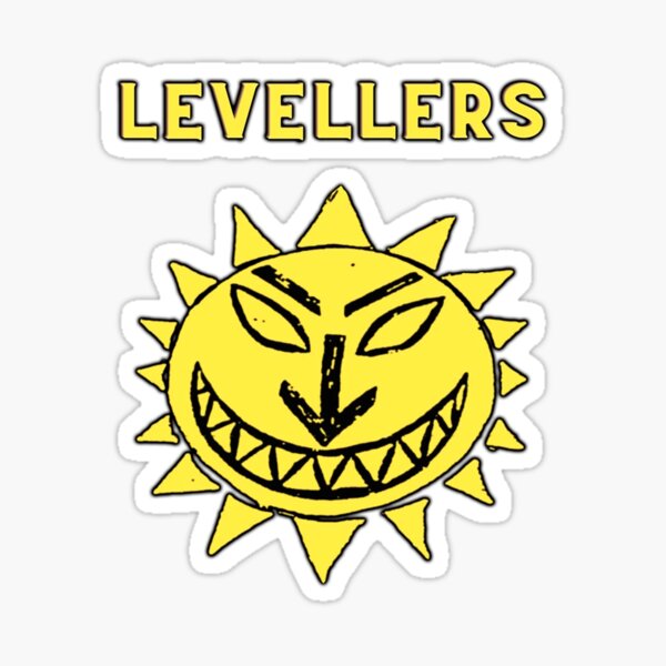 "levelling the land levellers " Sticker for Sale by steve-12 | Redbubble