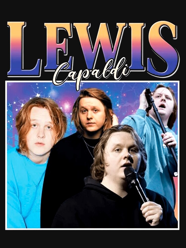 "Lewis Capaldi" Essential T-Shirt for Sale by SHOPIUTX | Redbubble