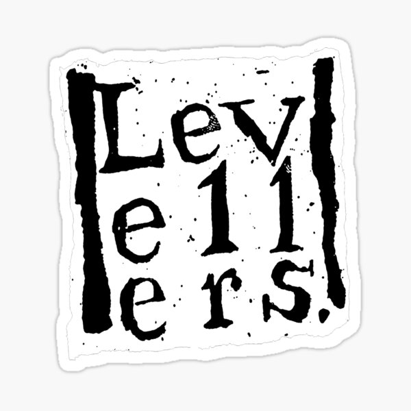 " levelling the land levellers " Sticker for Sale by steve-12 | Redbubble