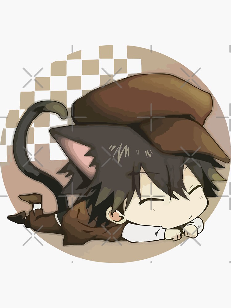 "Chibi Ranpo Edogawa BSD " Sticker for Sale by filal | Redbubble
