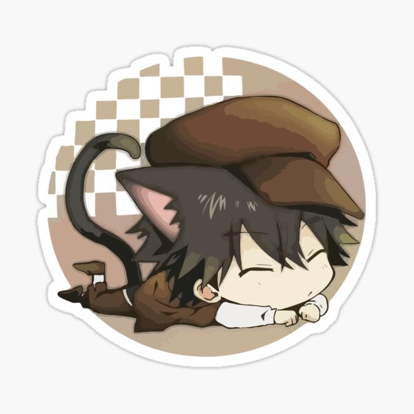 "Chibi Ranpo Edogawa BSD " Sticker for Sale by filal | Redbubble