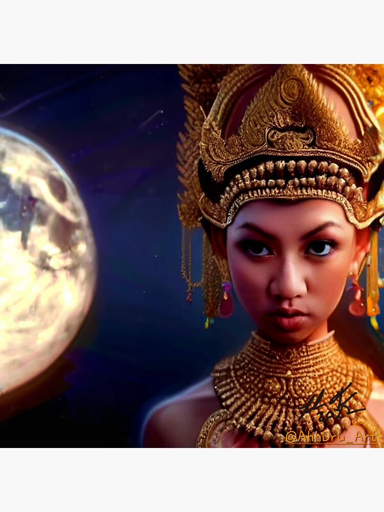 "Goddess Sameth" Sticker for Sale by AhhDru | Redbubble