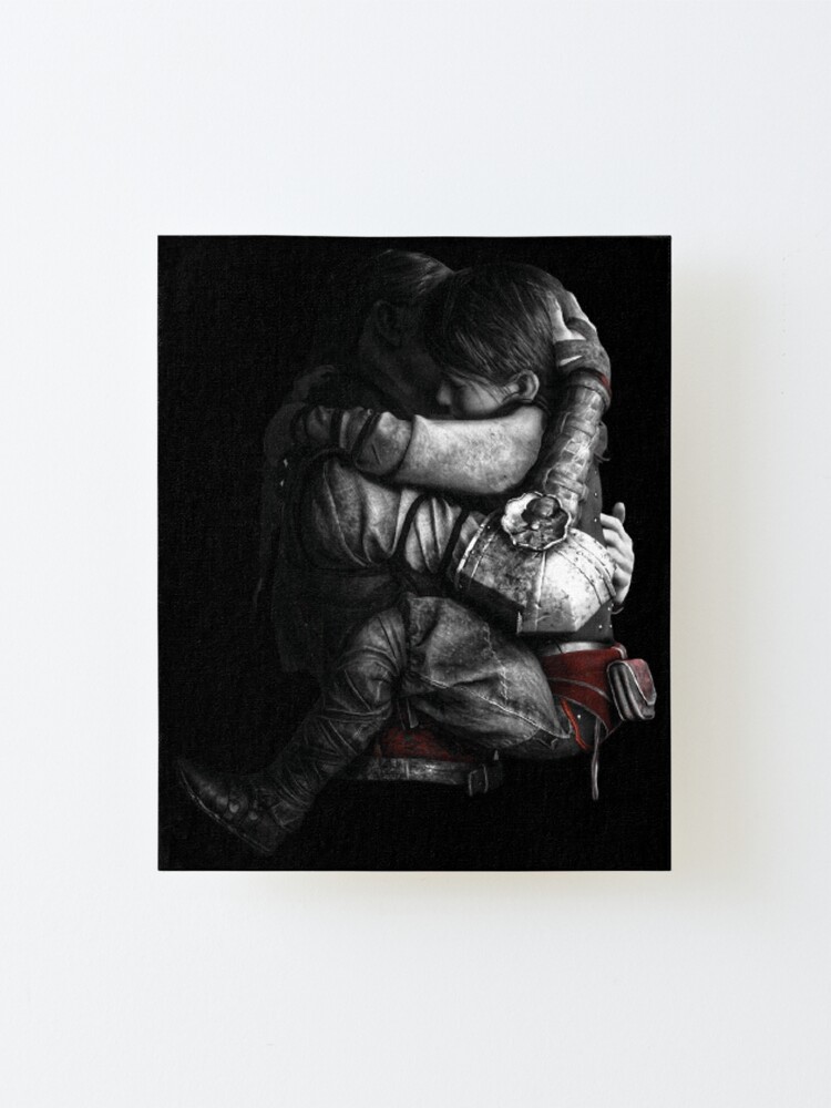 "Amicia and Hugo De Rune hug" Mounted Print for Sale by vonadive ...