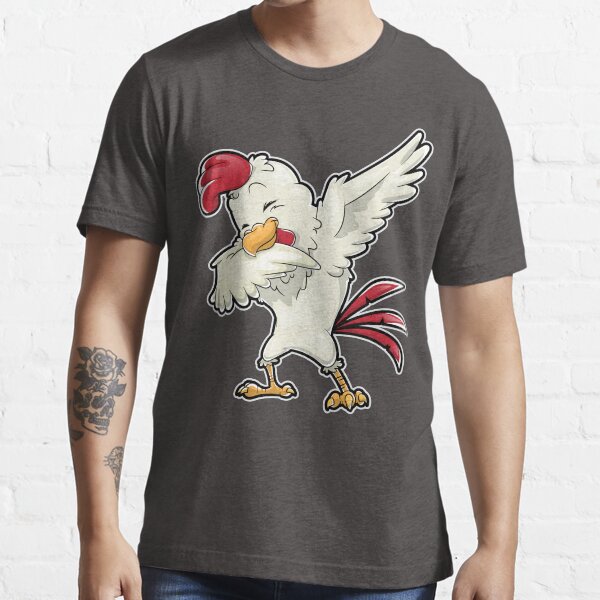 "Dabbing Chicken Shirt Dab Dance Chickens Funny Farming Farm Poultry ...