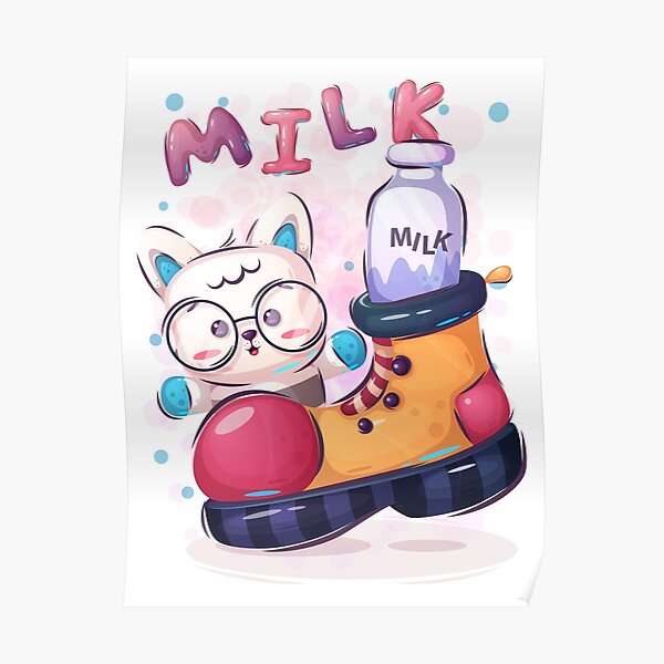"Cute kitty Cat" Poster for Sale by karimibrahim85 | Redbubble