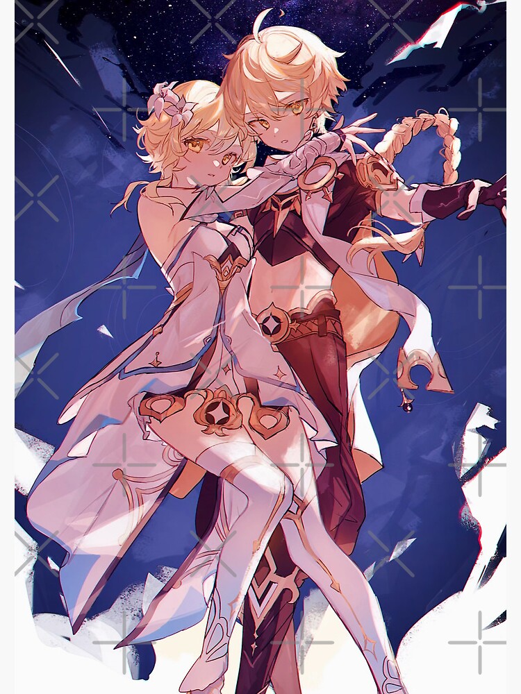 Cuaderno de espiral «Impacto de Genshin del viajero Aragami» de genshinwaifus | Redbubble