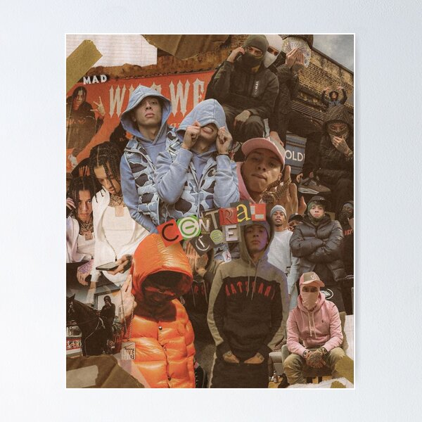 "Central Cee Collage" Poster for Sale by excusememood | Redbubble