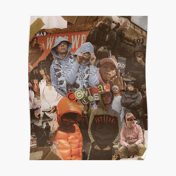 "Central Cee Collage" Poster for Sale by excusememood | Redbubble