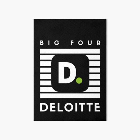 "Deloitte Logo Design for Deloitte T-Shirt & Sticker" Art Board Print ...