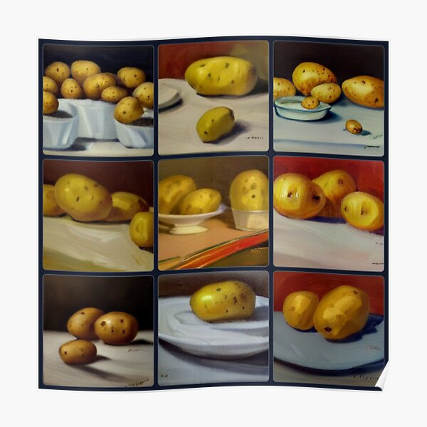 "Potato Pack" Poster for Sale by CinderPress | Redbubble