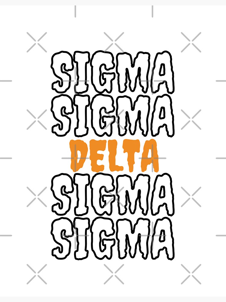 "Delta Sigma Spooky 2022 Halloween Collection" Sticker for Sale by ...