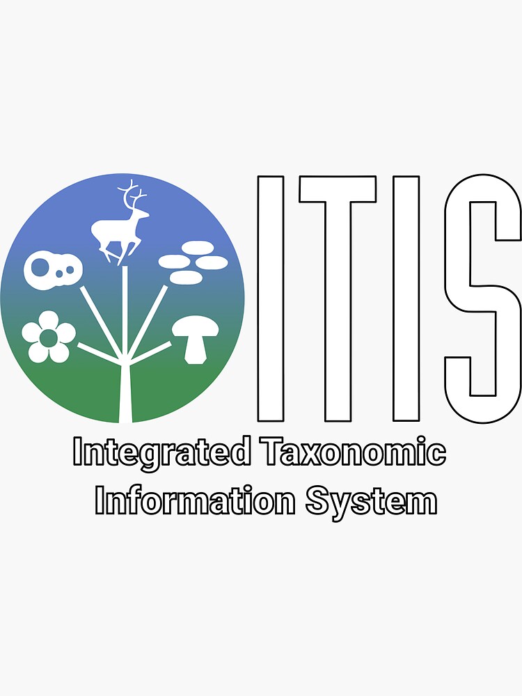 "USGS ITIS Integrated Taxonomic Information System" Sticker for Sale by ...
