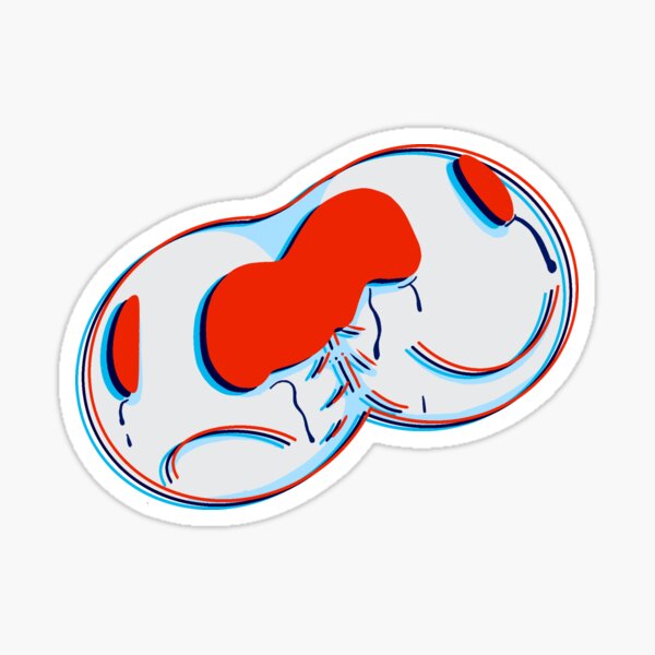 "Happy Sad Trippy Faces" Sticker for Sale by fakenameers | Redbubble