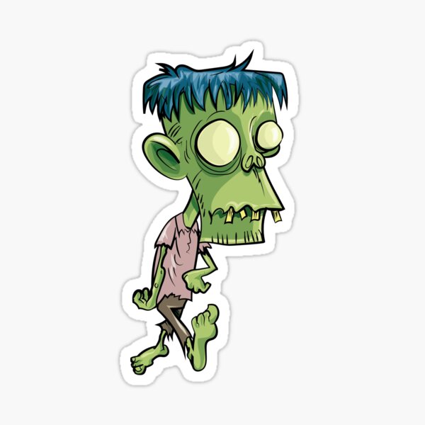 "Zombie" Sticker for Sale by ZeldaWarner | Redbubble
