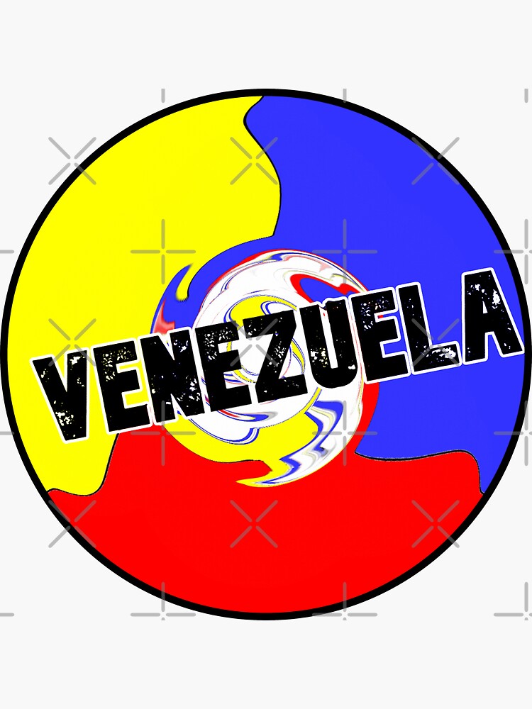 "Venezuelan colors" Sticker for Sale by MarchettiDesign | Redbubble
