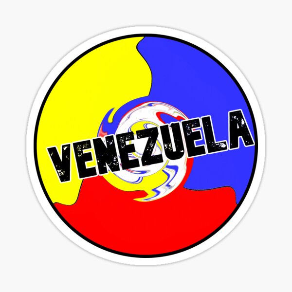 "Venezuelan colors" Sticker for Sale by MarchettiDesign | Redbubble