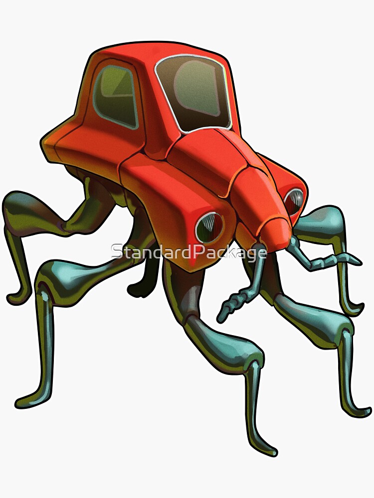 "Creature Mobile " Sticker for Sale by StandardPackage | Redbubble