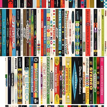 "The Spines, Vinyl Collection design, for Record Lovers~" Poster for ...