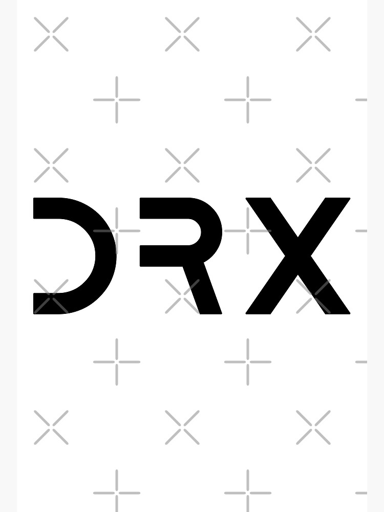 "Drx Merch DRX Logo" Poster for Sale by AfafShopy | Redbubble