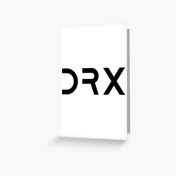 "Drx Merch DRX Logo" Greeting Card for Sale by AfafShopy | Redbubble