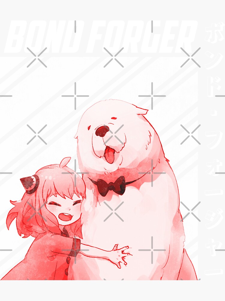 "Spy X Family Bond Forger" Sticker for Sale by AH1Design | Redbubble